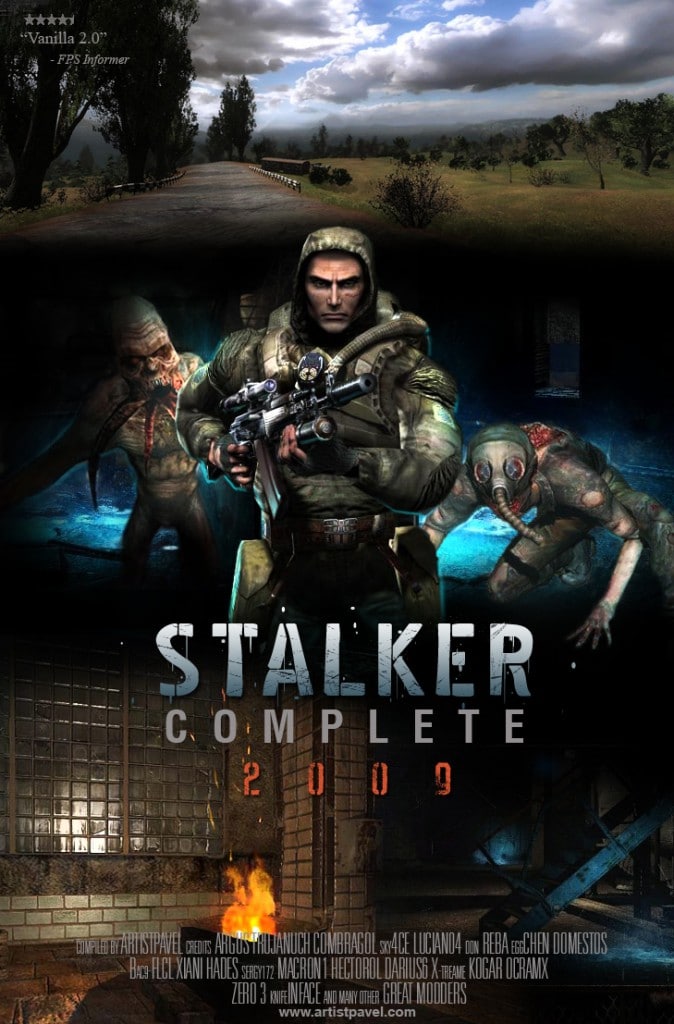 Test de Complete 2009, le mod pour Stalker